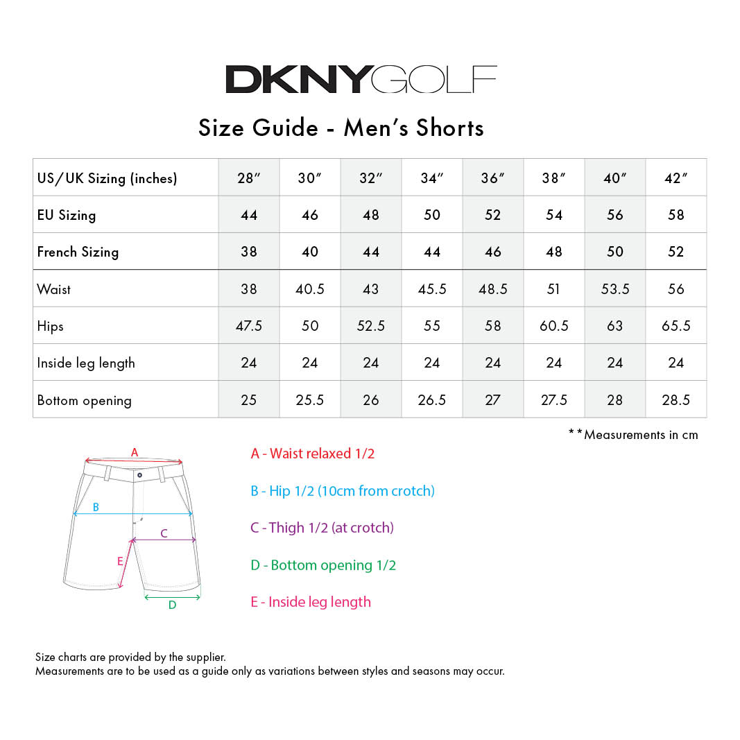 Dkny Size Chart